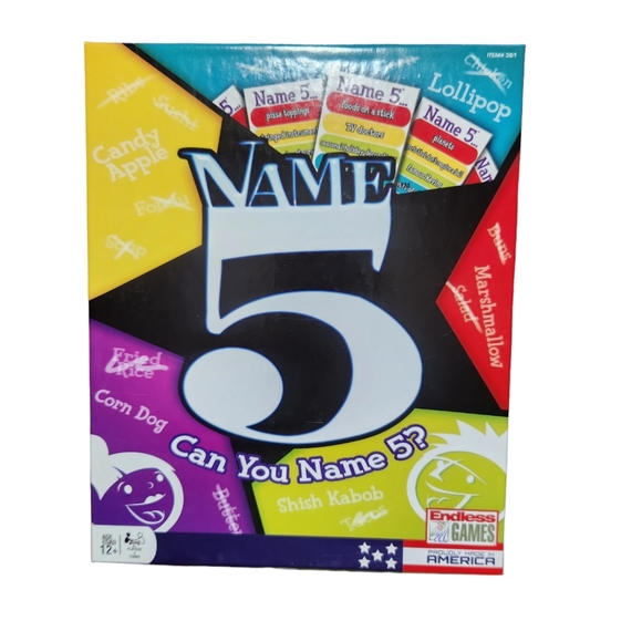 Endless Games | Games | Endless Games Name 5 Board Game Kids And Family ...